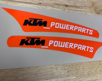 Ktm Front Fender Decals - Etsy