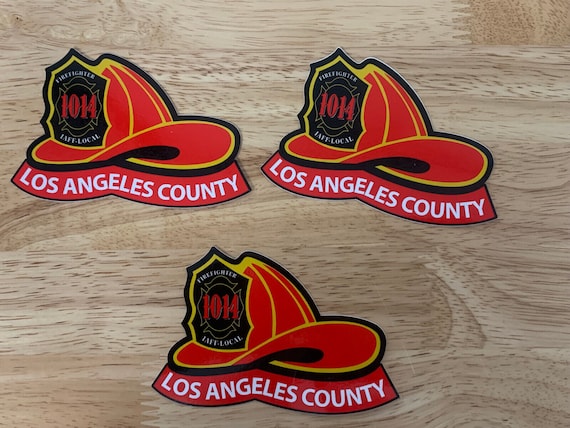 Los Angeles Fire Department LA Fire Department LAFD Helmet - Etsy