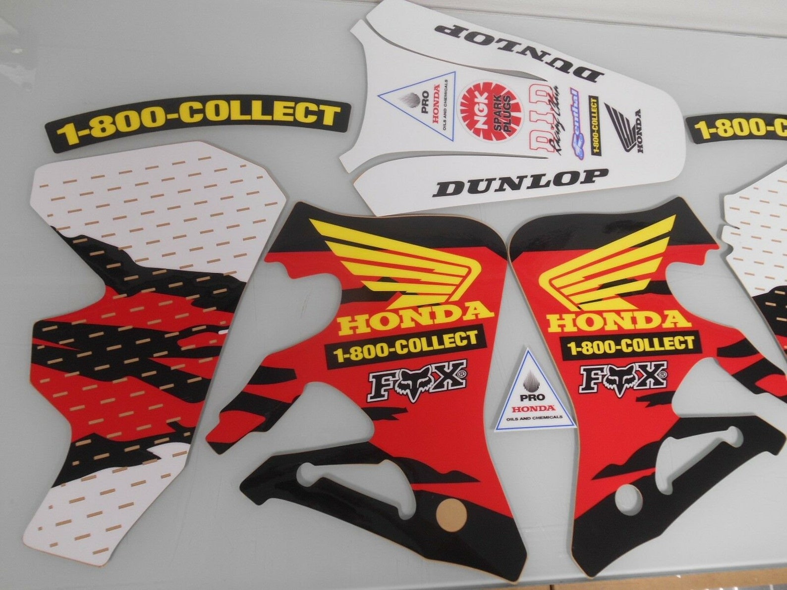 HONDA CR125R CR 125R CR250R CR 250R CR125 CR250 Tank Graphics Decals ...