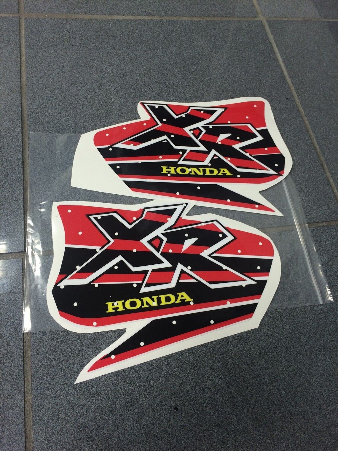 XR 600 Xr400 XR200 Xr250 Xr400 Xr600 Fuel Graphics Decals Stickers Gas ...