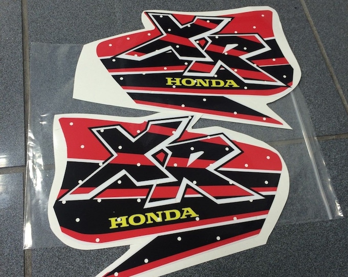 Honda XR200 HONDA XR250 600 XR 400 Fuel Tank Gas Tank Decals Stickers ...