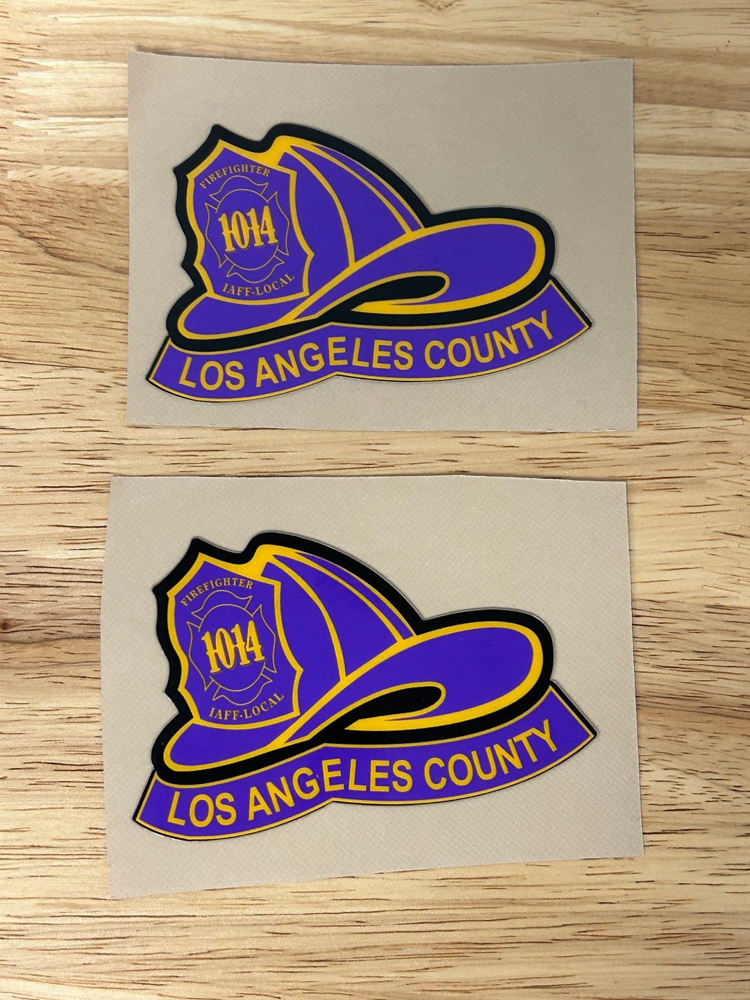 Los Angeles County Fire Department Lacofd Helmet Decals Stickers Uv ...
