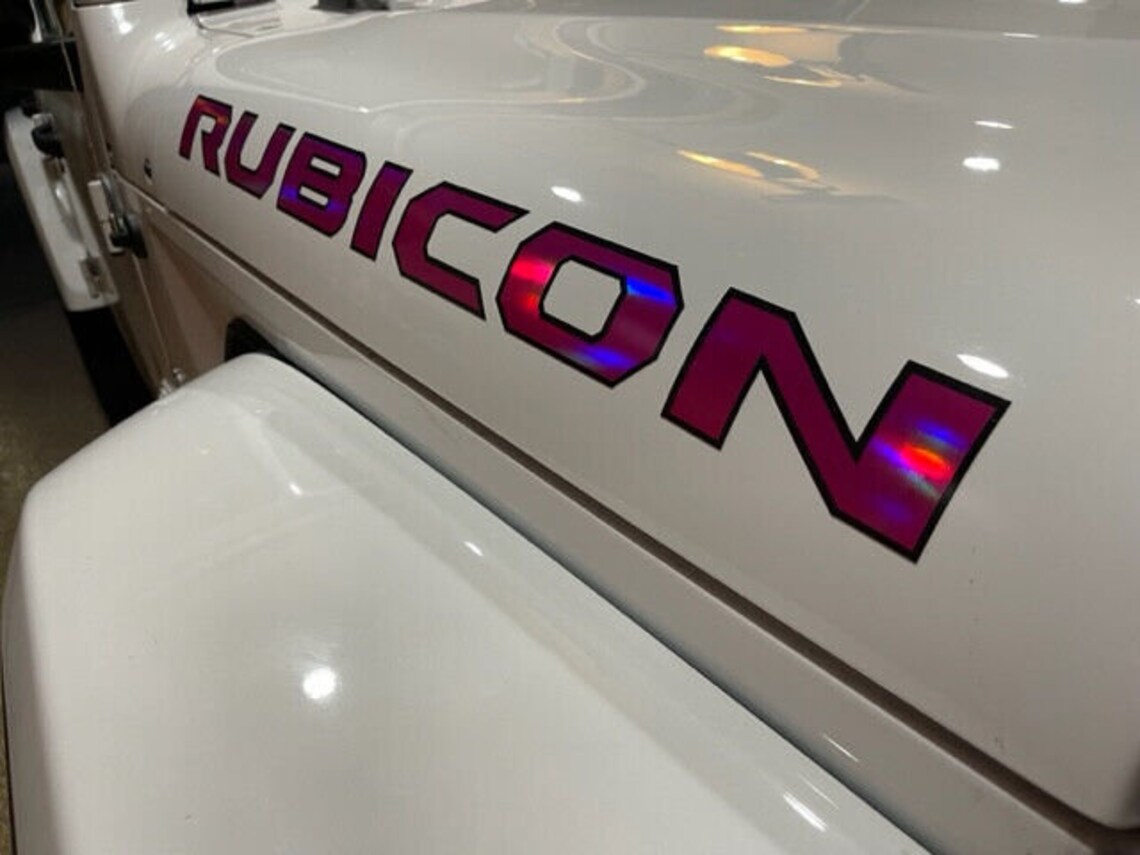 Custom AFTERMARKET Rubicon Decals Digitally Printed Laminated - Etsy