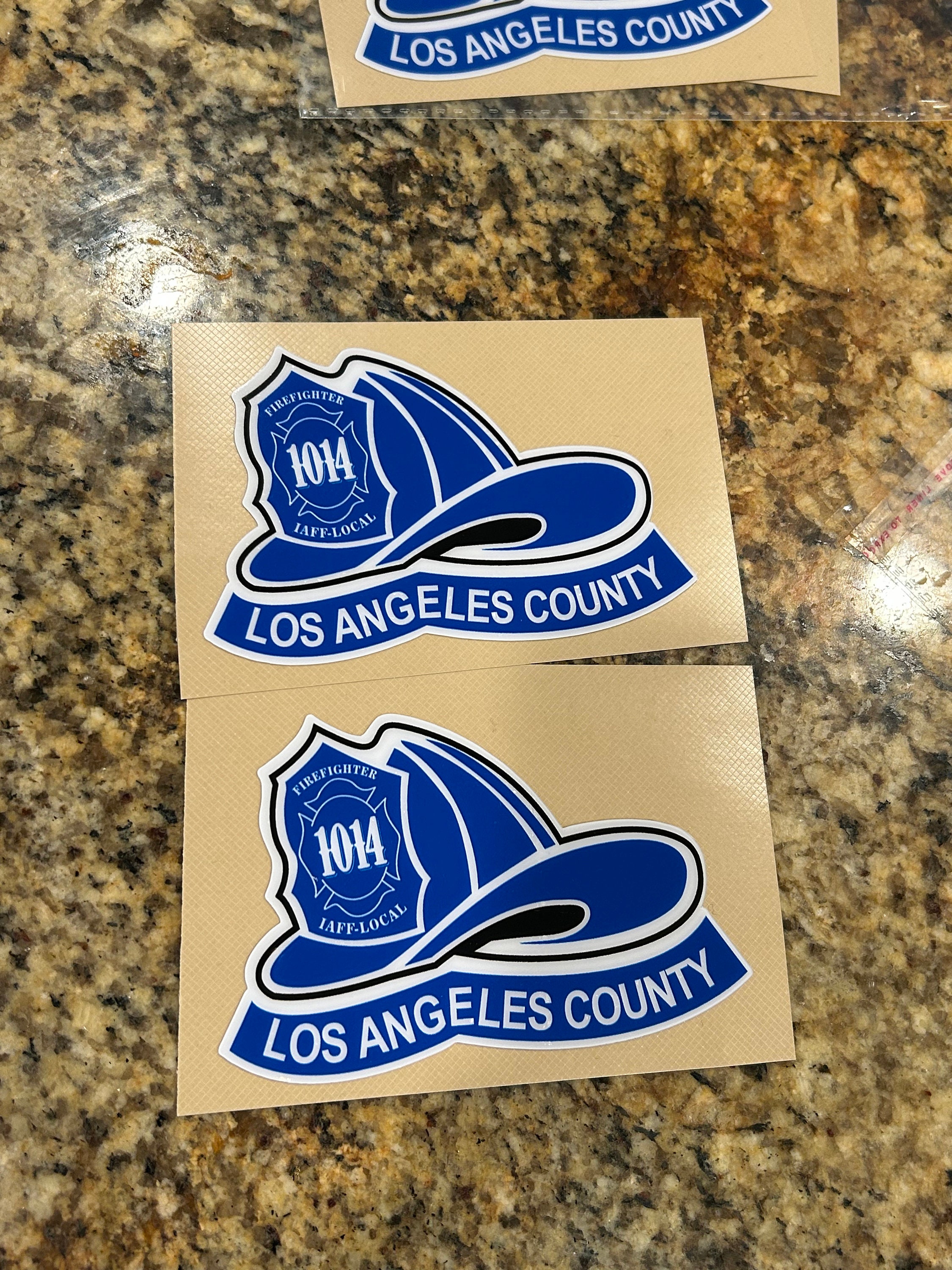 Los Angeles Fire Department Lacofd Helmet Decals Stickers Window ...