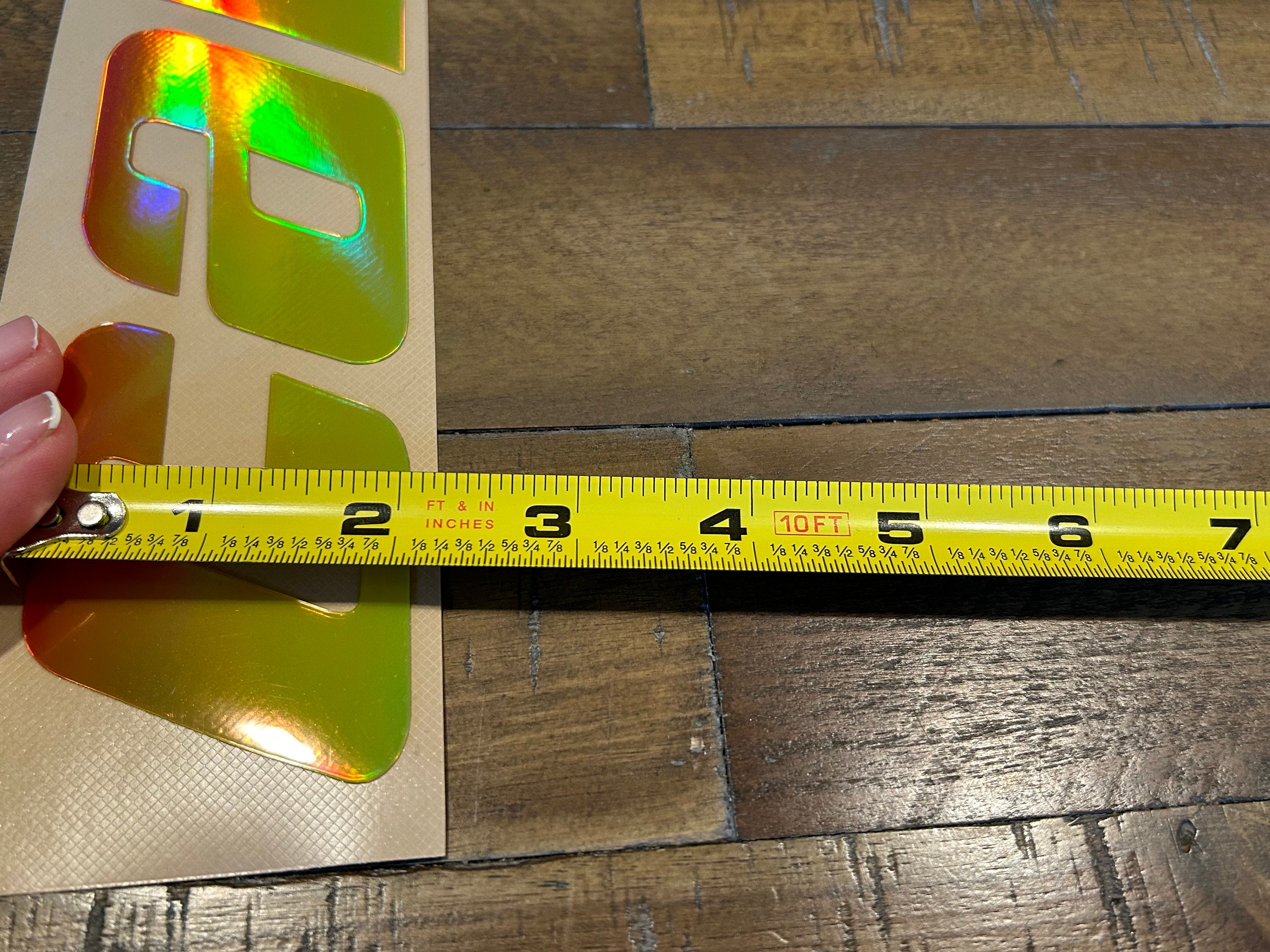 Can-am Decals Graphic Set of 2 Holographic Decals Yellow Sunburst Canam ...