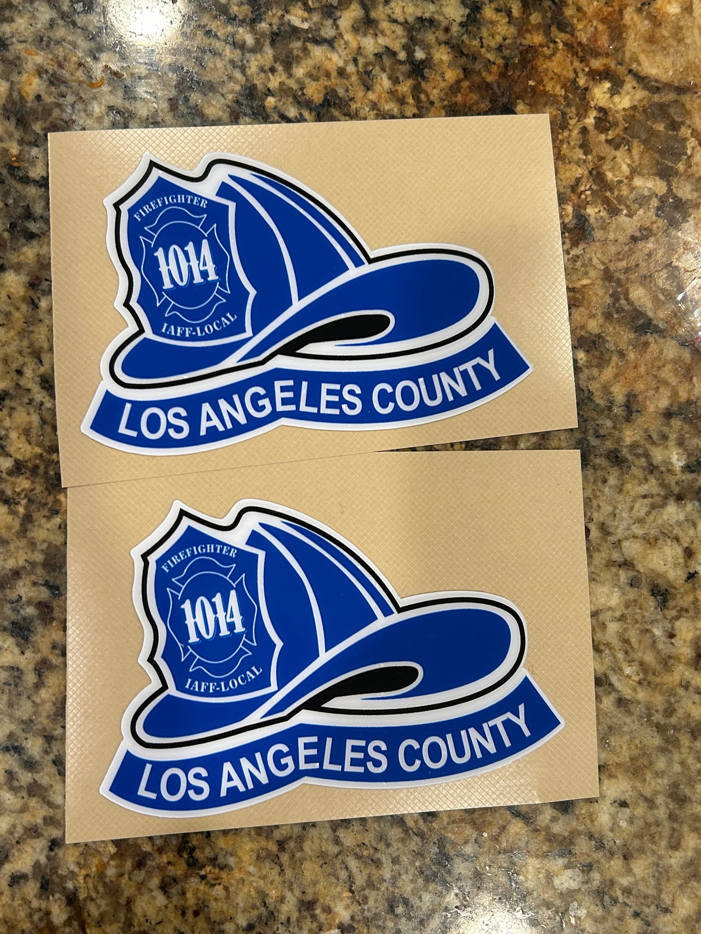 Los Angeles Fire Department Lacofd Helmet Decals Stickers Window ...