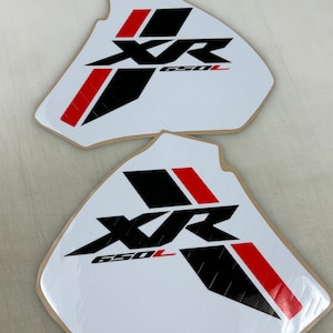 Honda XR650L XR650 L Fuel Gas Tank Graphics Decals Stickers Perforated ...