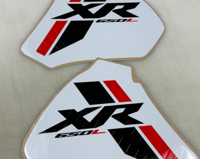 Honda XR650L XR650 L Fuel Gas Tank Graphics Decals Stickers Perforated ...