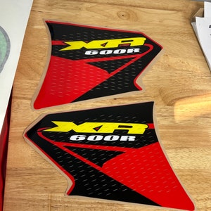 Honda XR600 XR 600 XR Fuel Tank Decals Gas Decals Graphics Right and ...