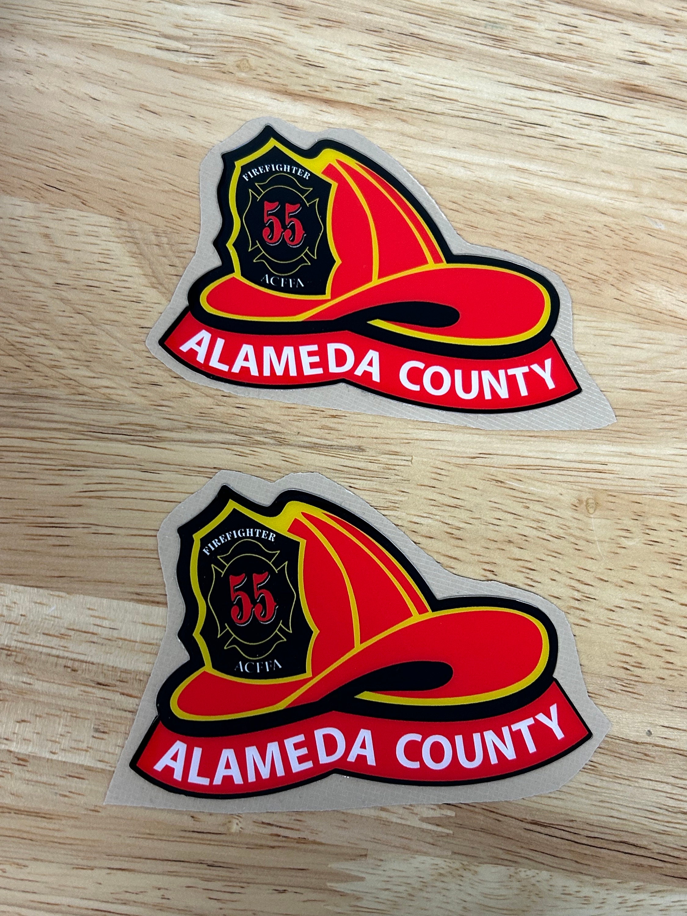 ALAMEDA County Fire Department Helmet Decals Helmet Decals Stickers ...