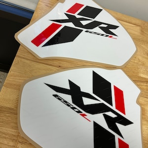 Honda XR650L XR650 L Fuel Gas Tank Graphics Decals Stickers Perforated ...