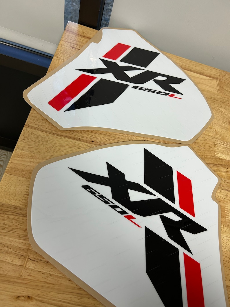 Honda XR650L XR650 L Fuel Gas Tank Graphics Decals Stickers Perforated ...