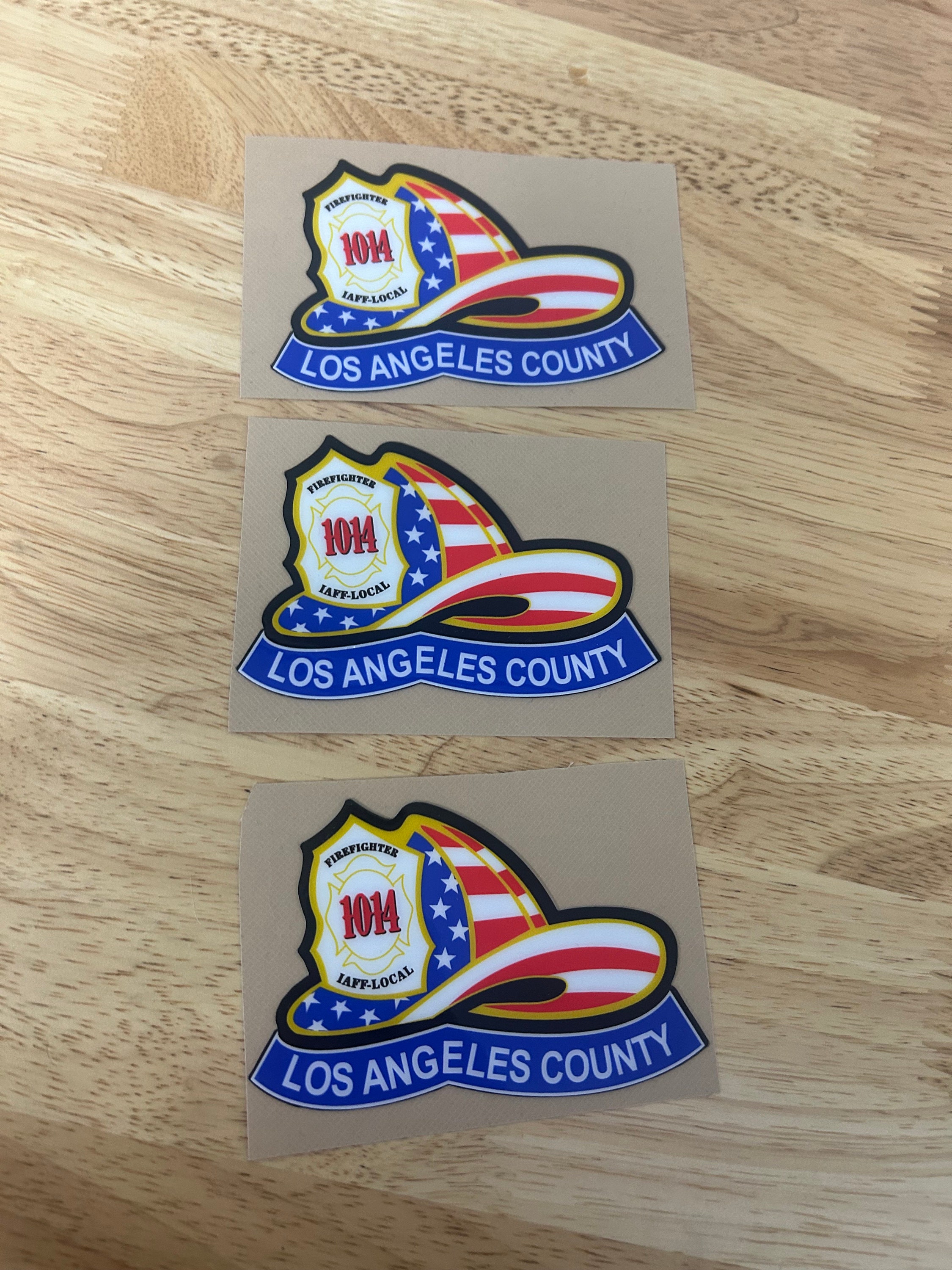 Los Angeles Fire Department Lacofd Helmet Decals Stickers Window ...