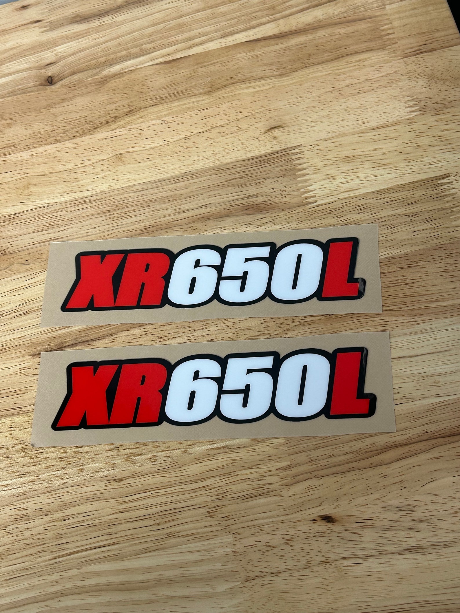 HONDA XR650L Swing Arm Decals Swingarm Decals Stickers Thick USA Made ...