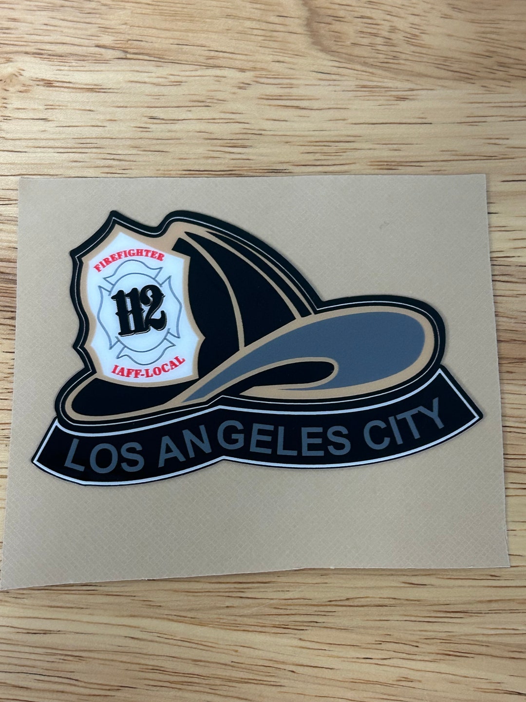 Los Angeles City Feuerwehr LA Feuerwehr LAFD Helm Aufkleber - Etsy.de
