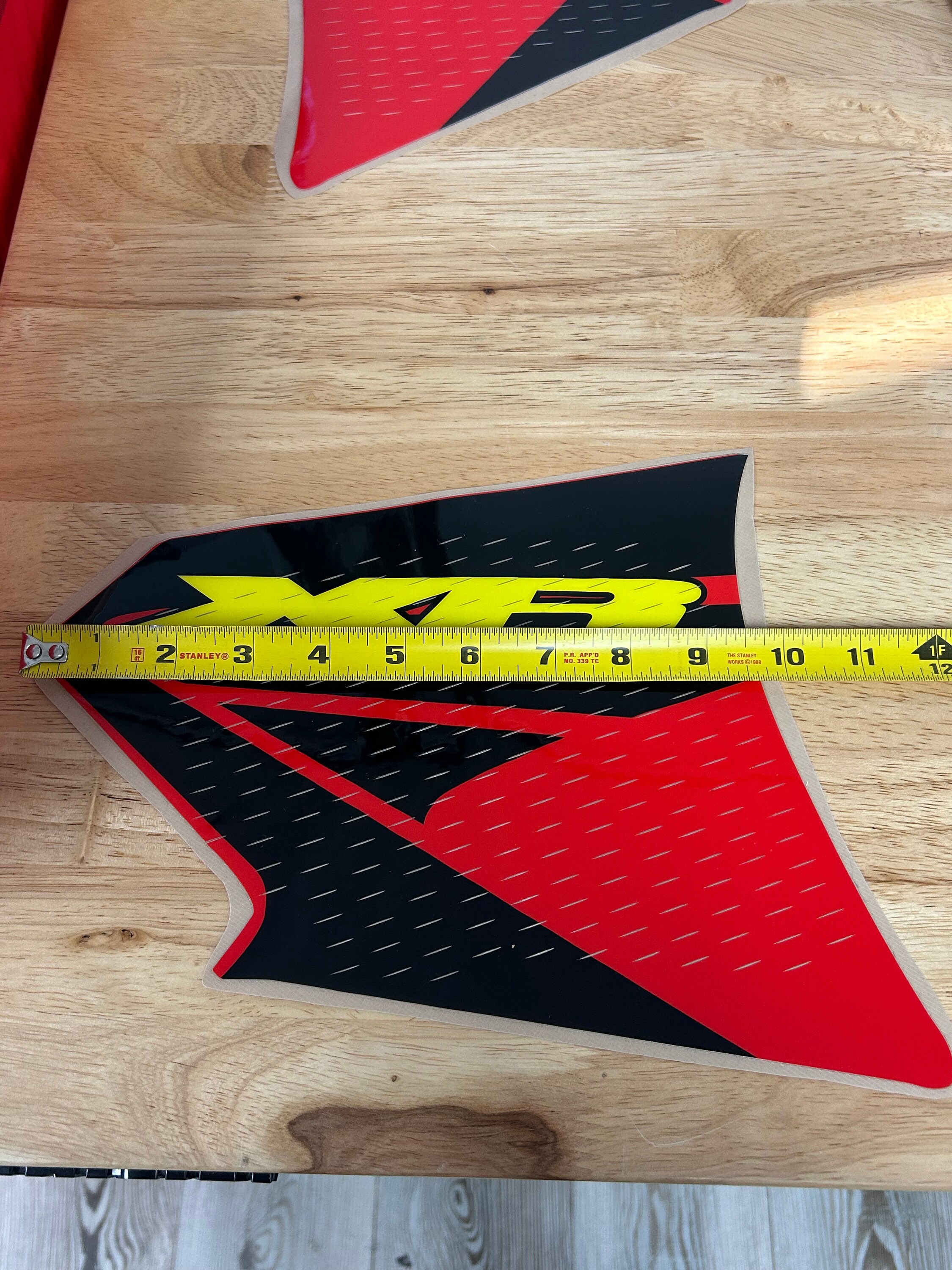 Honda XR600 XR 600 XR Fuel Tank Decals Gas Decals Graphics Right and ...