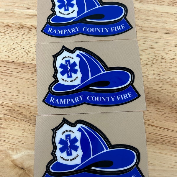 Fire Service Stickers - Etsy