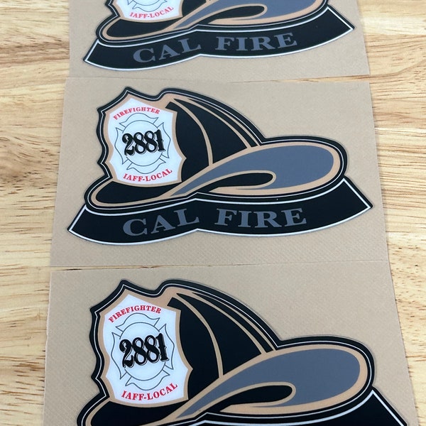 Cal Fire Decals - Etsy Australia