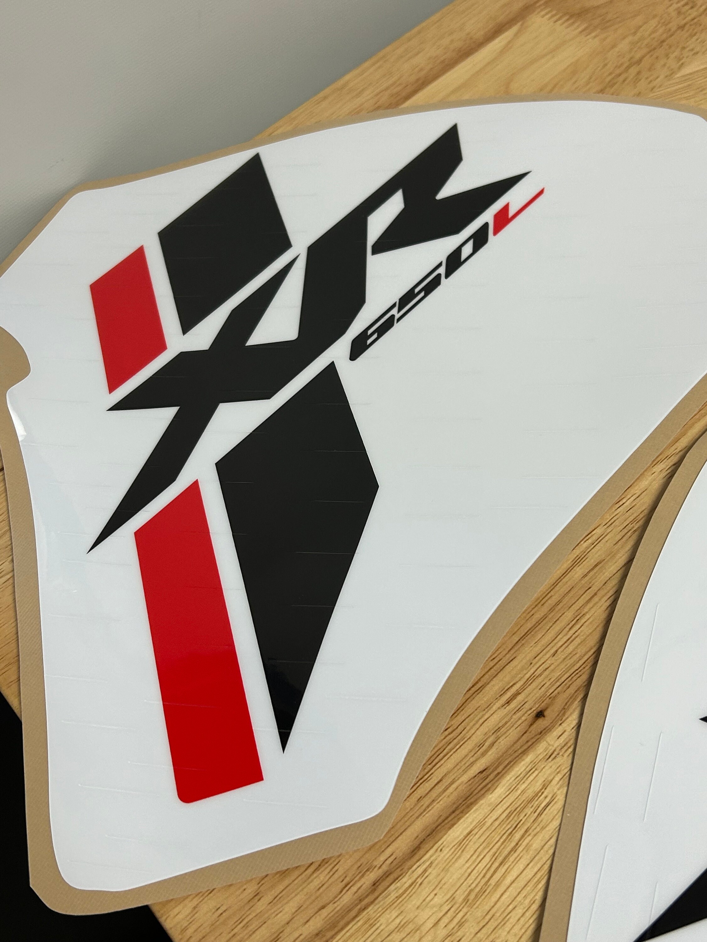 Honda XR650L XR650 L Fuel Gas Tank Graphics Decals Stickers Perforated ...