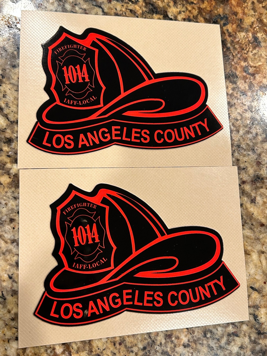 Los Angeles Fire Department Lacofd Helmet Decals Stickers Window ...
