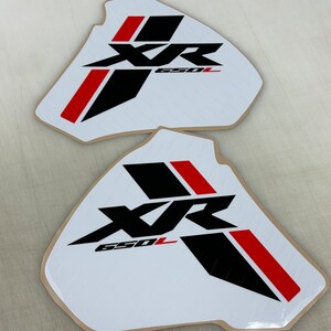 Honda XR650L XR650 L Fuel Gas Tank Graphics Decals Stickers Perforated ...