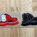Fire Department Helmet Decals Stickers Window Stickers Uv Laminated ...