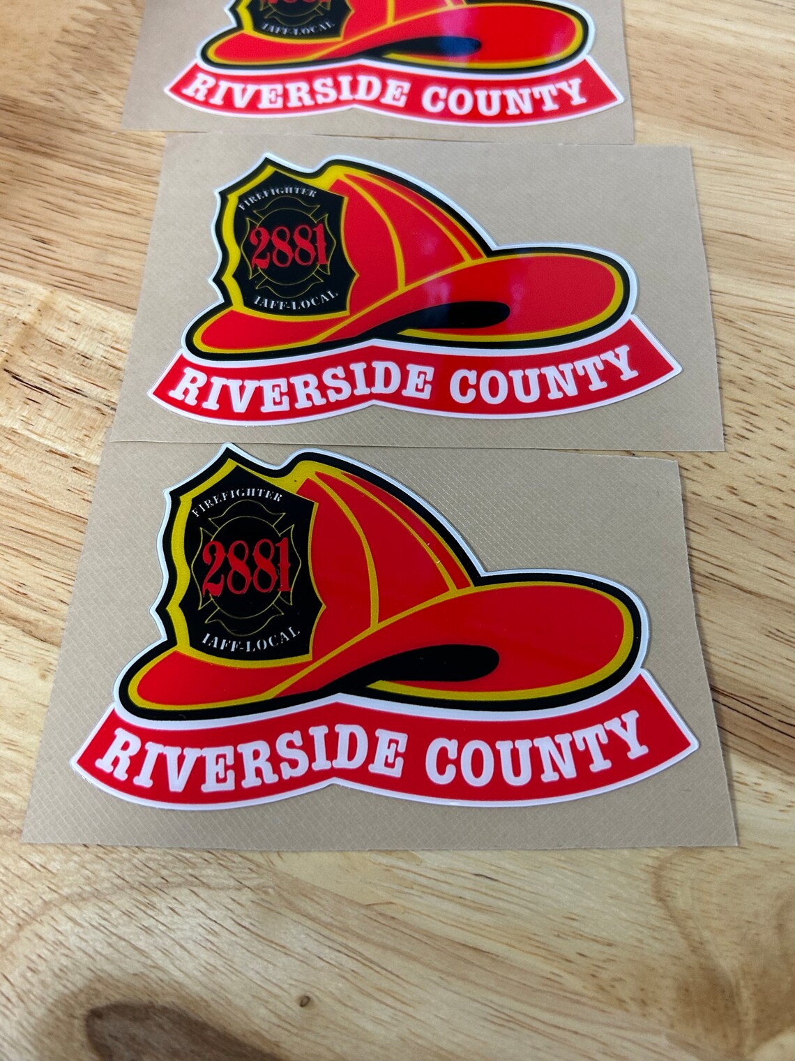 Riverside County Fire Department Helmet Decals Helmet Decals Stickers ...