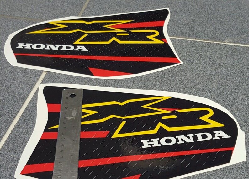 Honda XR200 HONDA XR250 600 XR 400 Fuel Tank Gas Tank Decals Stickers ...