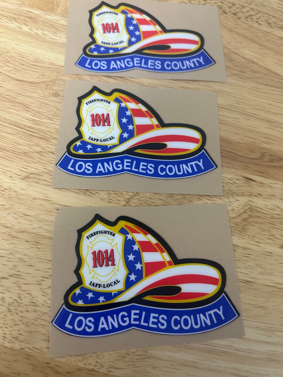 Los Angeles Fire Department Lacofd Helmet Decals Stickers Window ...