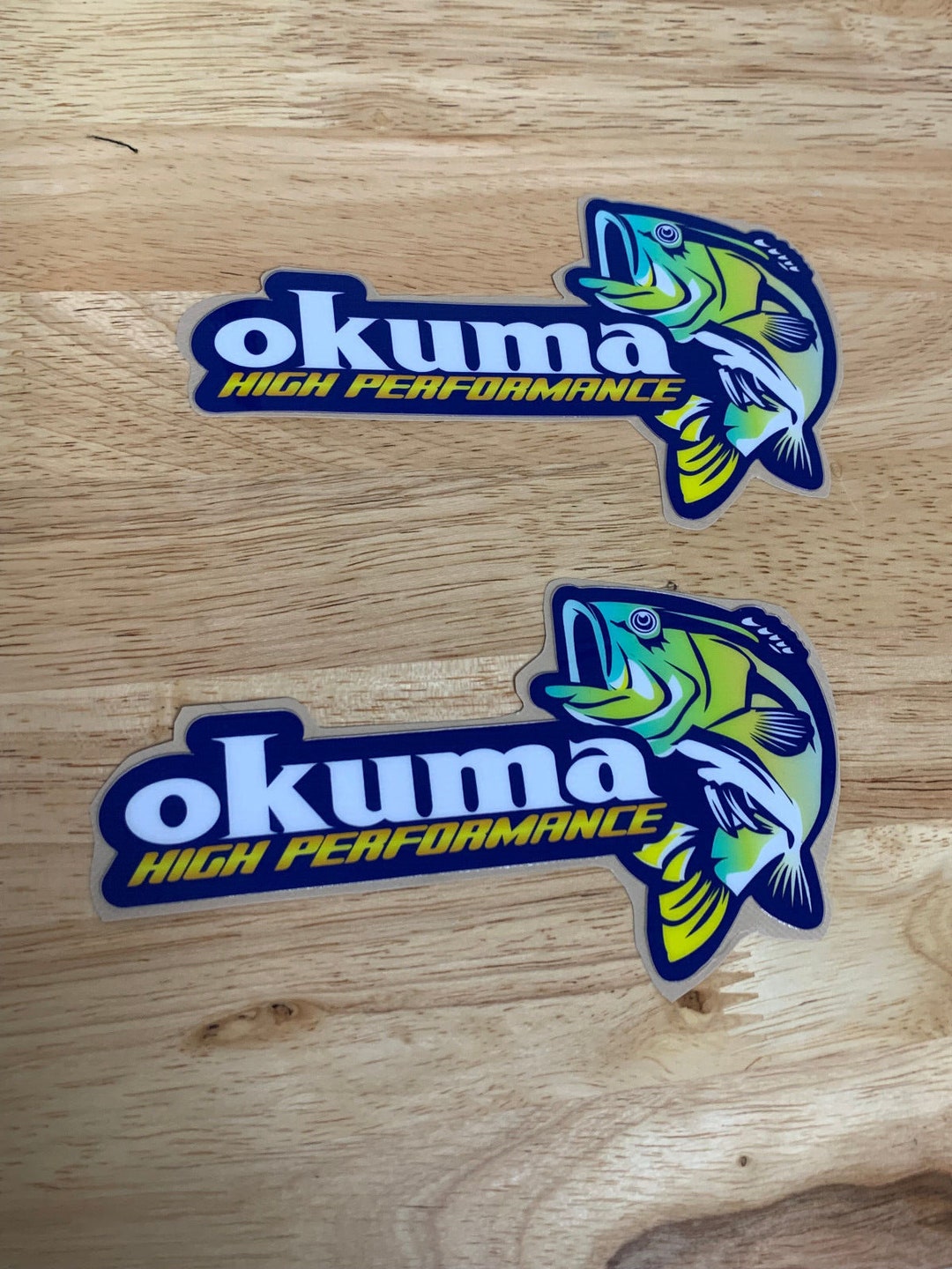 OKUMA High Perfomance Fishing Decals Amazing Outdoor Quality for Boat ...