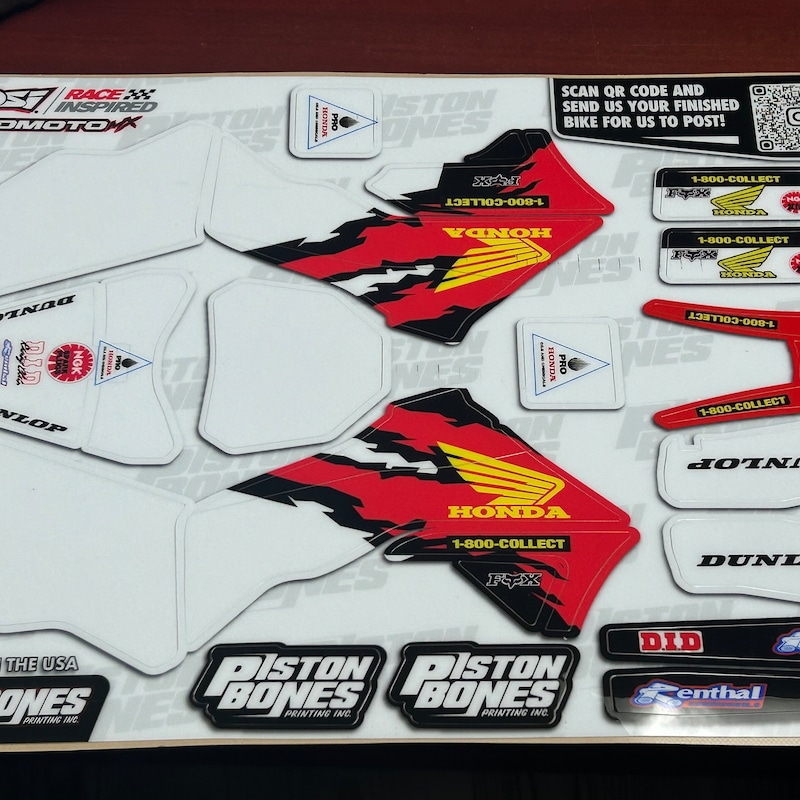 Vintage Moto Decals - Etsy