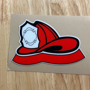 Fire Department Helmet Decals Stickers Window Stickers Uv Laminated ...