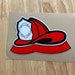 Fire Department Helmet Decals Stickers Window Stickers Uv Laminated ...