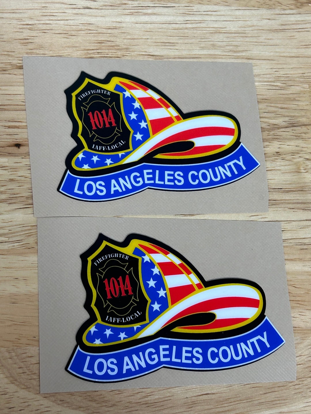 Los Angeles Fire Department Lacofd Helmet Decals Stickers Window ...