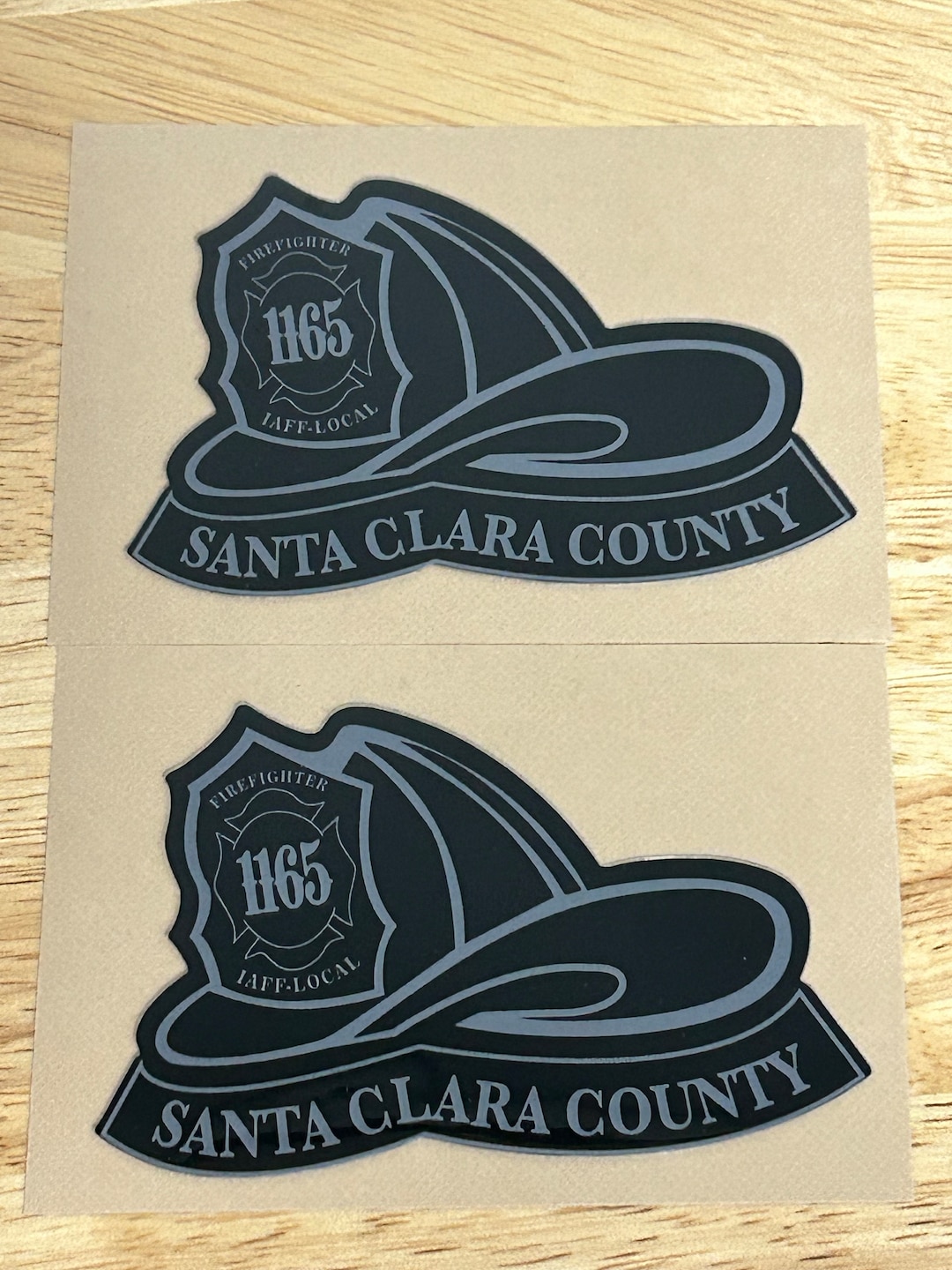Santa Clara County Fire Department Helmet Decals Helmet Decals Stickers ...
