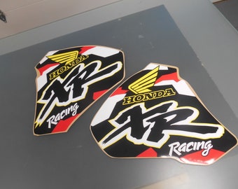 Honda XR200 HONDA XR250 600 XR 400 Fuel Tank Gas Tank Decals Stickers ...