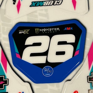 Losi Dirtbike Graphics Kit Sticker Kit Quality Motocross Material ...
