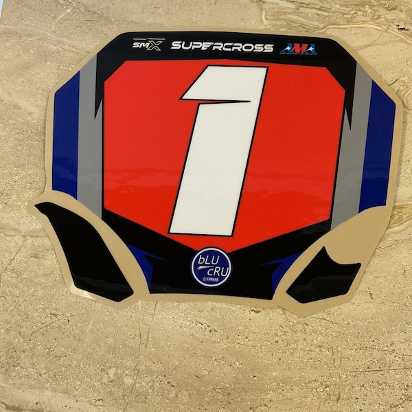 Eli Tomac Race Plate - Etsy