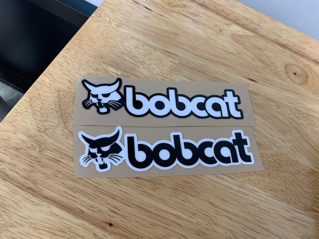 BOBCAT Equipment Decals Stickers Great Outdoor Quality UV Laminated ...