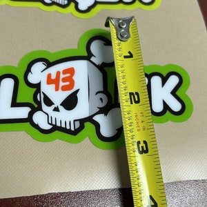 KEN BLOCK Stickers KB43 Vinyl With Uv Laminate Finish Material Made USA ...