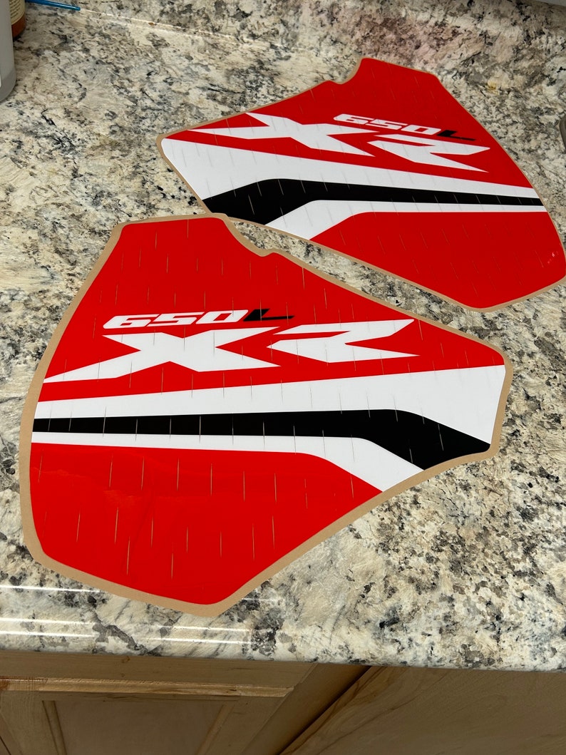 2018-2023 Honda XR650L XR650 L XR 650 L Fuel Gas Tank Graphics Decals ...