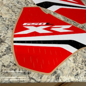 2018-2023 Honda XR650L XR650 L XR 650 L Fuel Gas Tank Graphics Decals ...