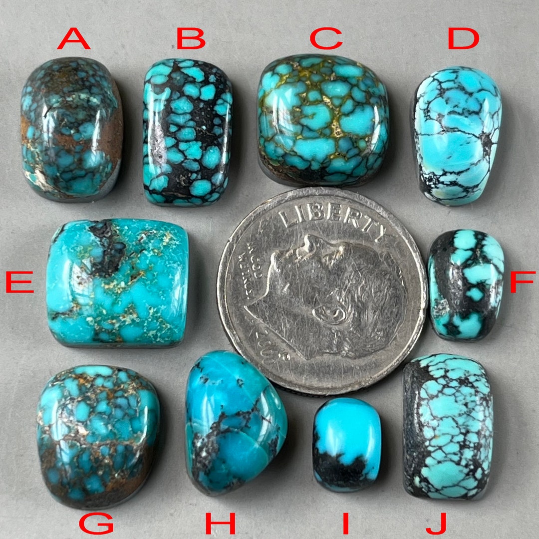 Natural Blue Freeform Cloud Mountain Hubei Turquoise Cabochon/chinese ...