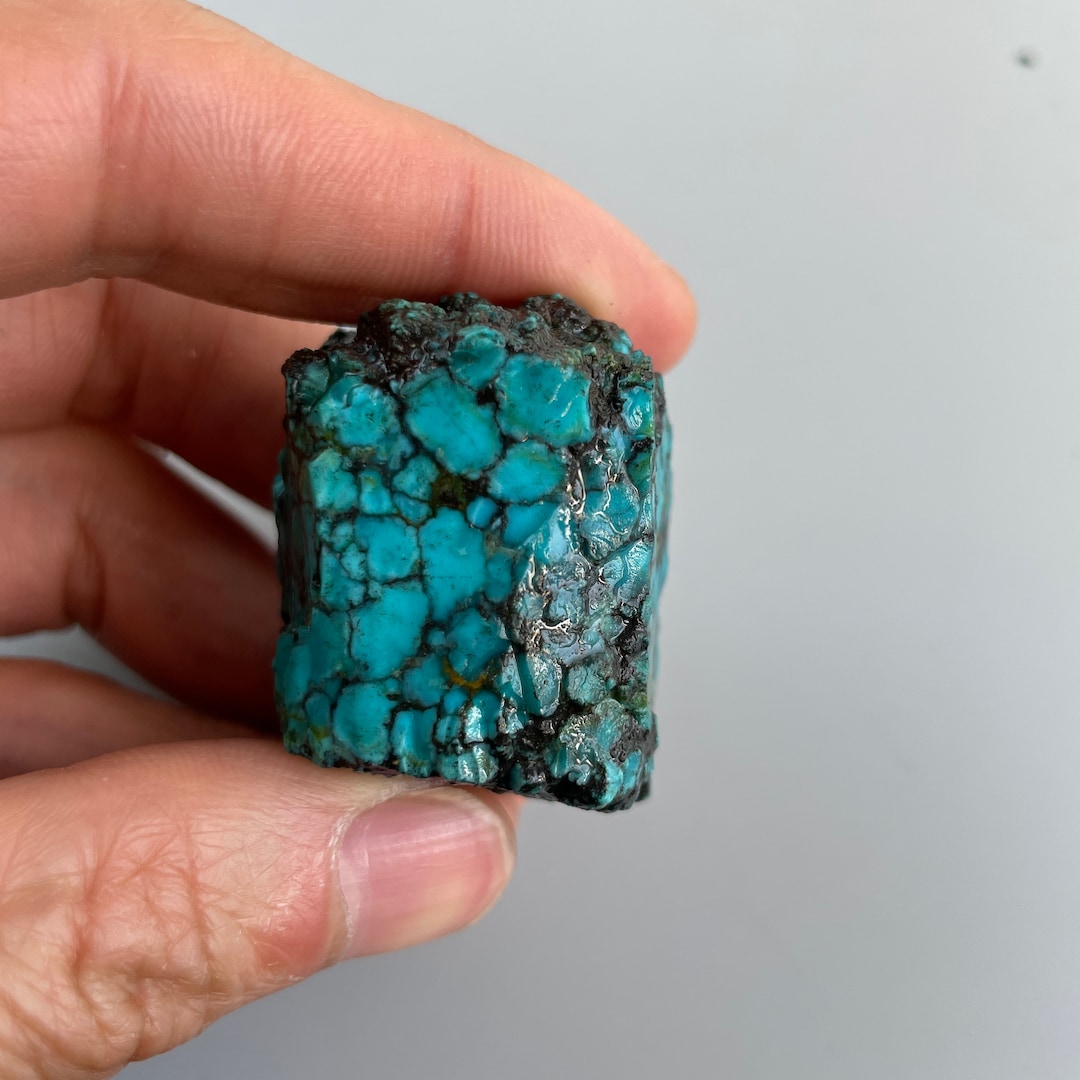 Stabilized Cloud Mountain Hubei Turquoise Rough Mineral Slab/raw ...