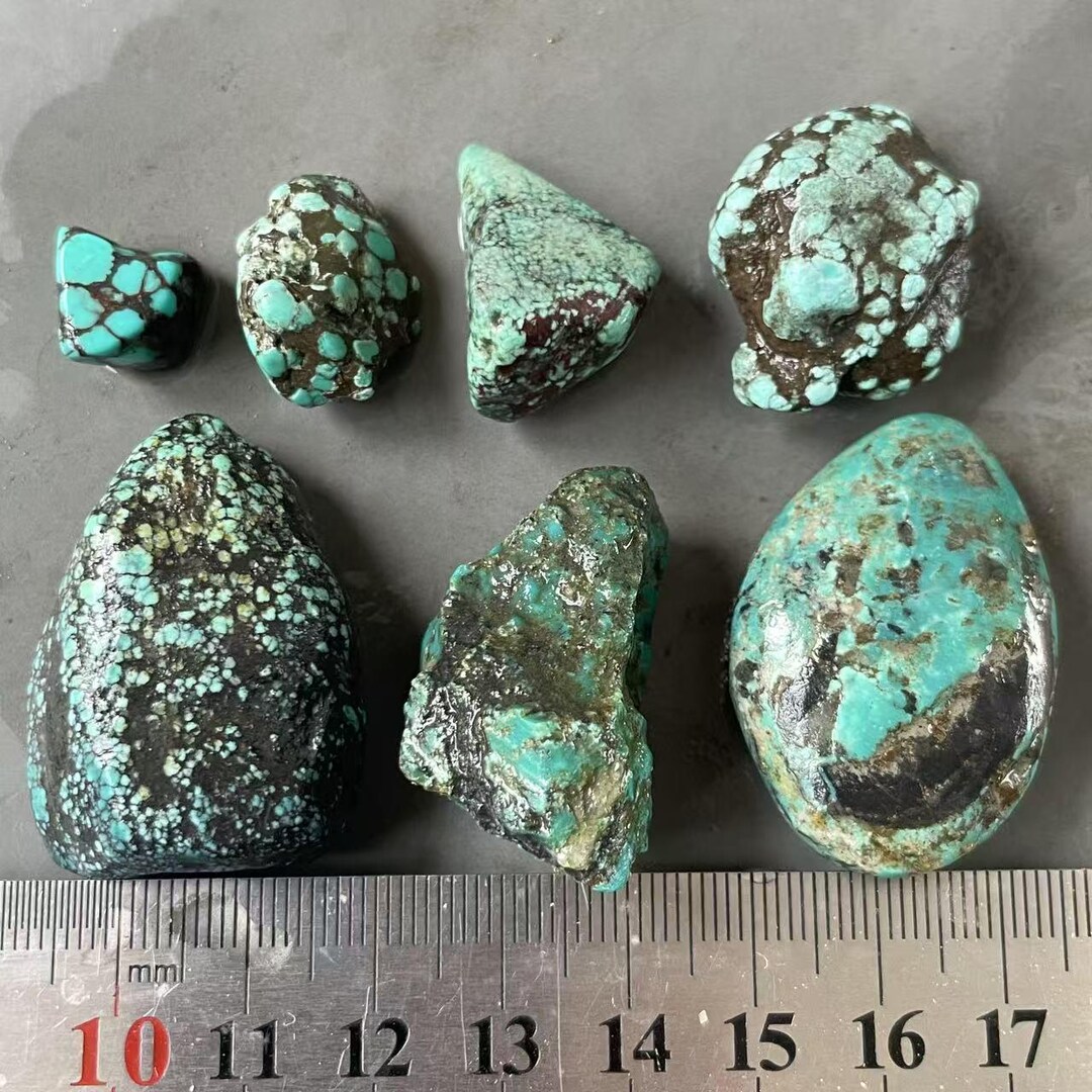2.3oz. Stabilized Cloud Mountain Hubei Turquoise Rough Mineral/stb Raw ...