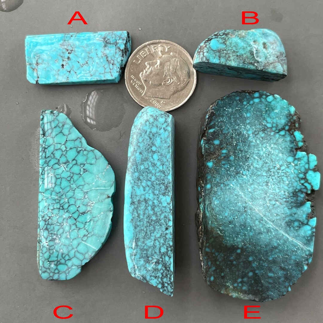 Stabilized Blue Cloud Mountain Hubei Turquoise Rough Mineral - Etsy