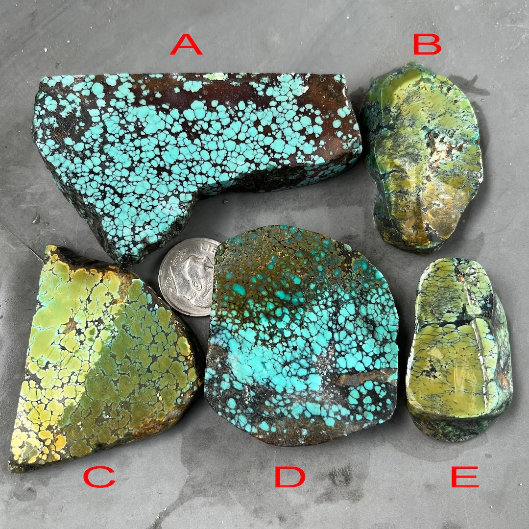 Stabilized Bamboo Mountain Hubei Turquoise Rough Mineral Slab/raw ...