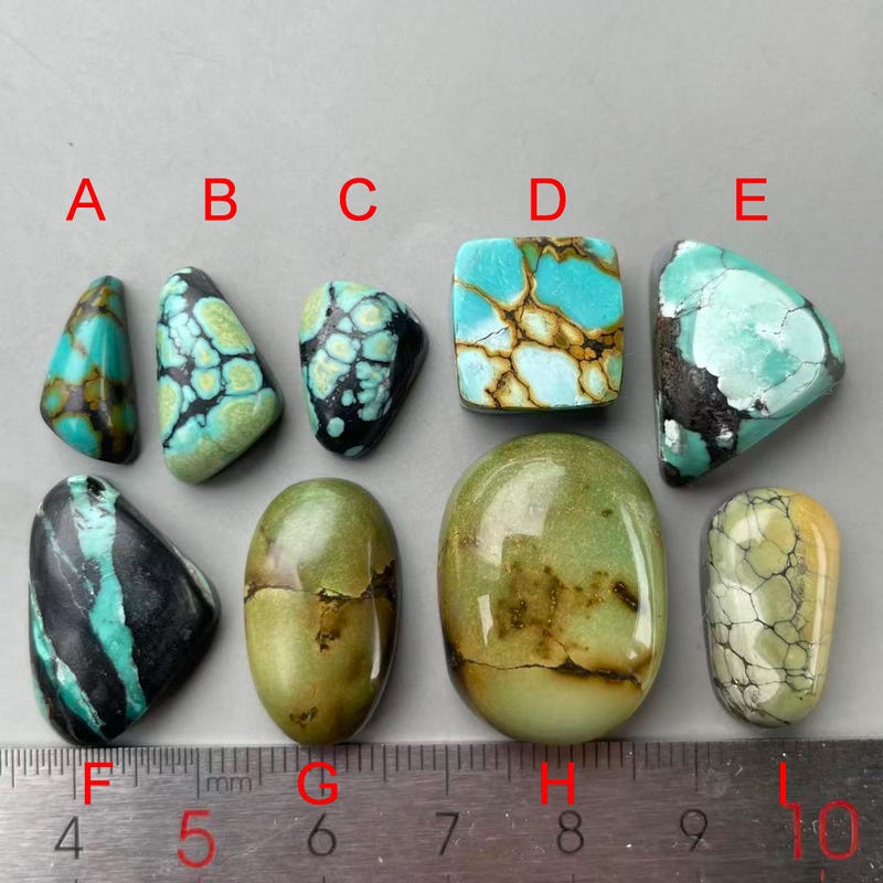 Turquoise Cabochon Hubei - Etsy