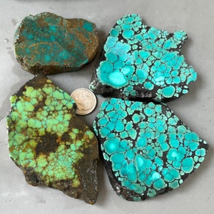 Stabilized Bamboo Mountain Hubei Turquoise Rough Mineral Slab/raw ...