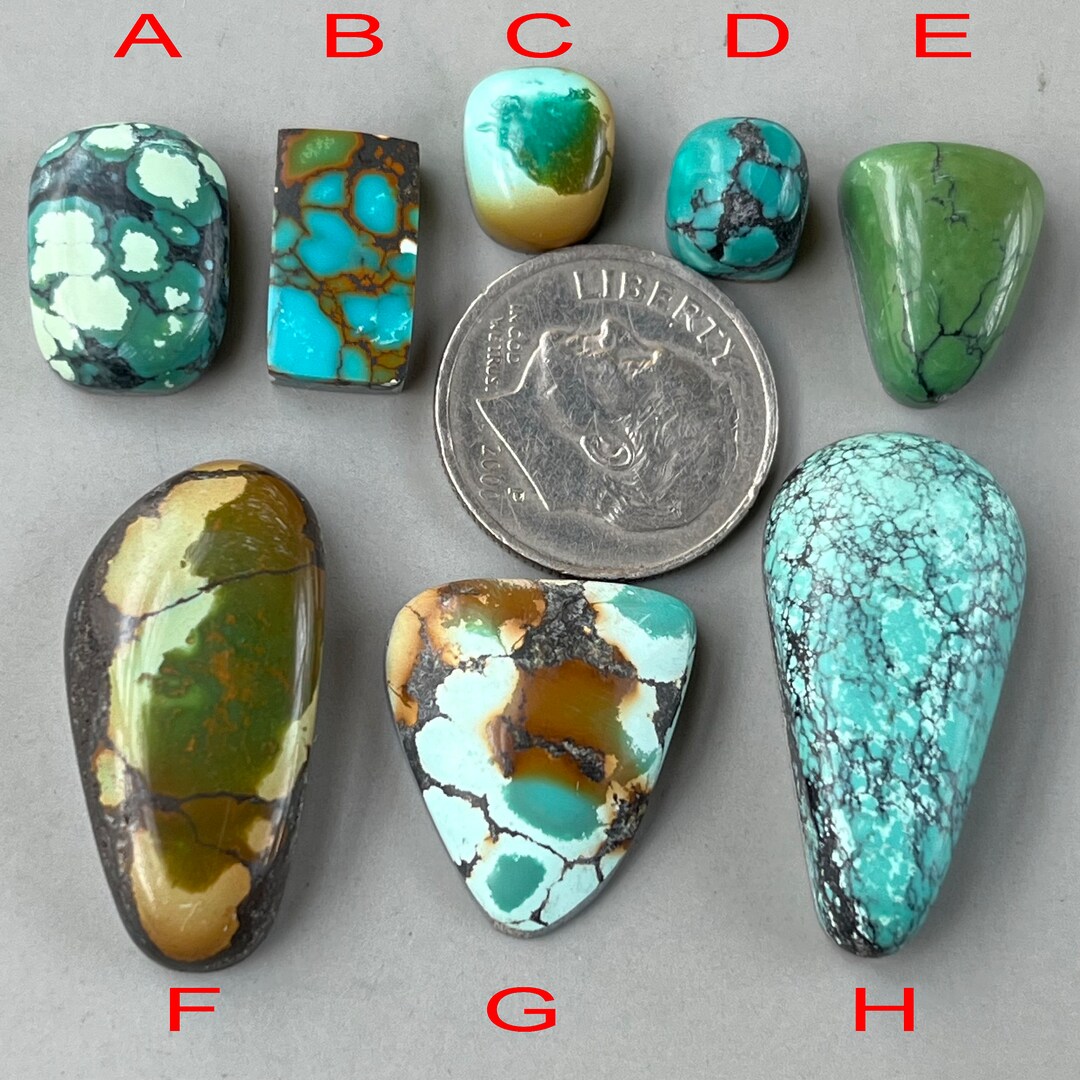 Stabilized Freeform Bamboo Mountain Hubei Turquoise Cabochon/chinese ...
